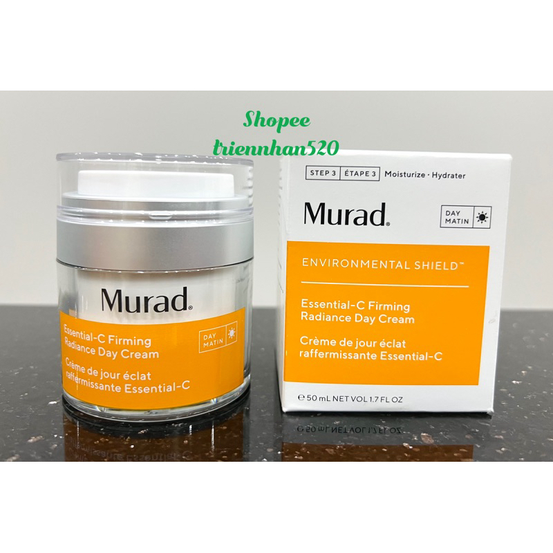 (Mẫu mới 50ml - Date mới) Kem dưỡng sáng da Murad Essential-C Firming Radiance Day Cream ...