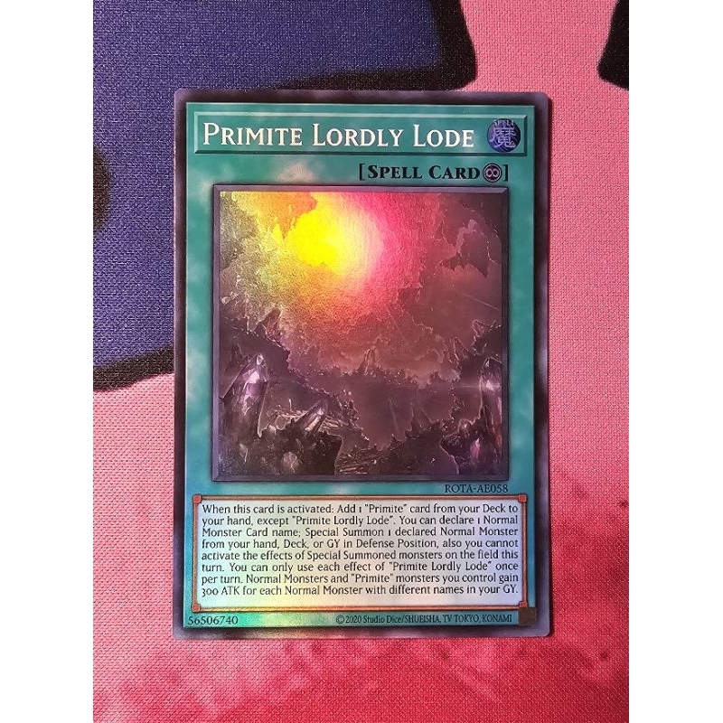 Thẻ bài Yugioh : Primite Lordly Lode (AE) | Shopee Việt Nam