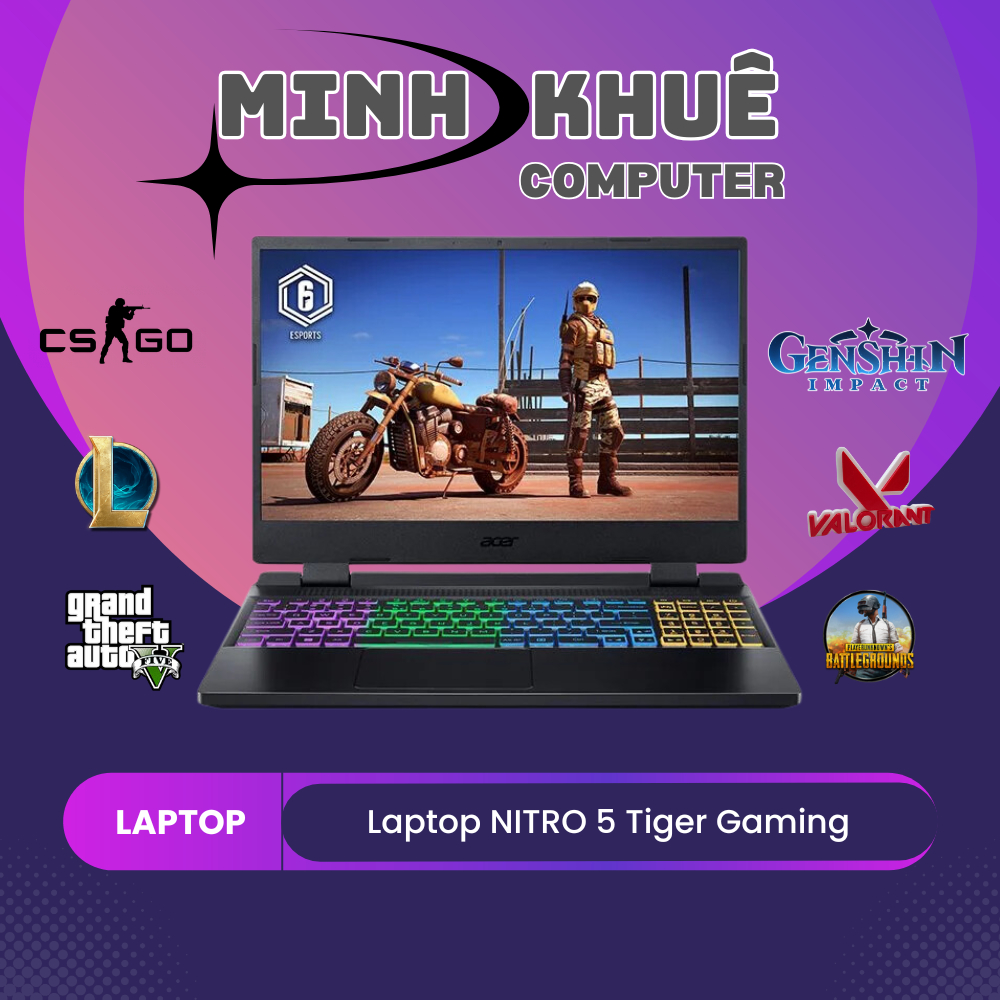 Laptop Gaming Acer Nitro 5 Tiger AN515-58-5935 | Shopee Việt Nam