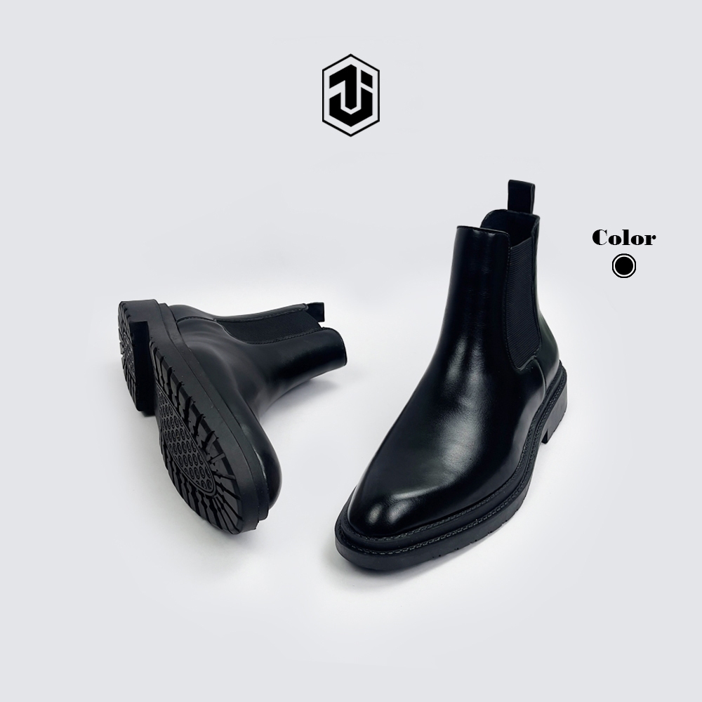 Giày Chunky Chelsea Boot Da Nguyên Tấm J1, Chelsea Boot Tăng Chiều Cao ...