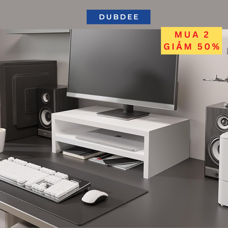 (MUA 2 GIẢM 50%) Kệ Để Màn Hình Máy Tính, Kệ Để Bàn Đơn Giản Dễ Lắp Ráp ...