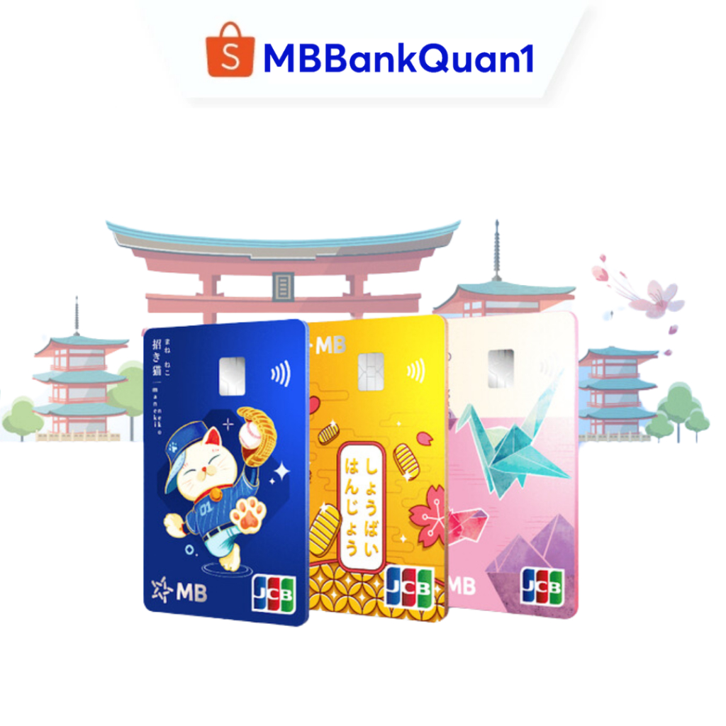 Thẻ MBBank Hi JCB Collection - Bộ Sưu Tập JCB Japanese | Shopee Việt Nam