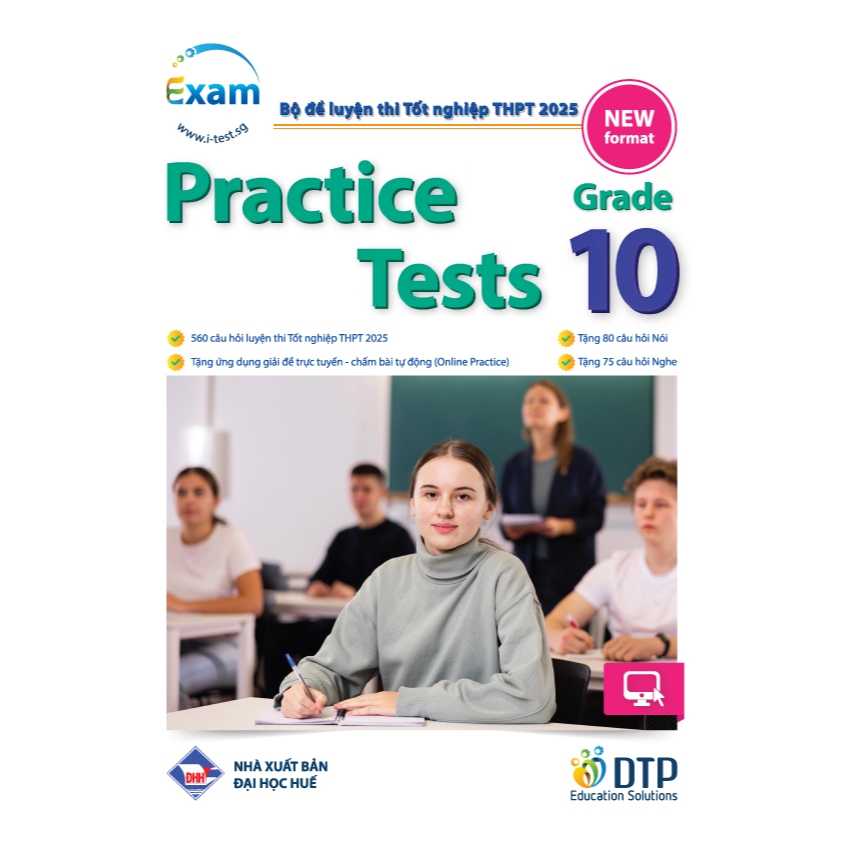Sách - Dtpbooks - Practice Tests Grade 10 | Shopee Việt Nam