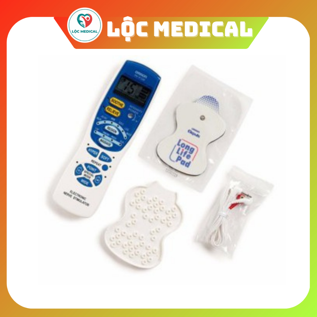 Máy mát xa xung điện Omron HV-F128 Tắng | Shopee Việt Nam