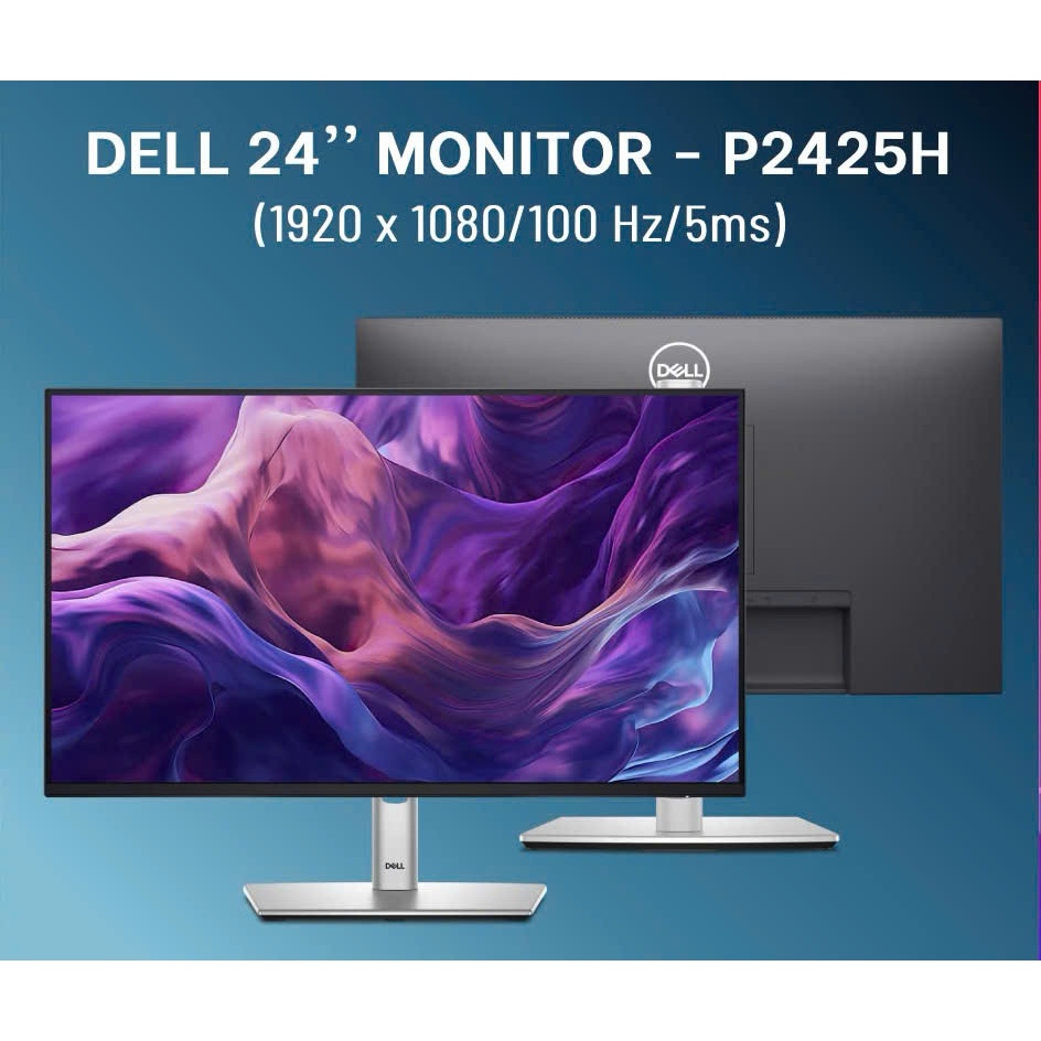 Màn hình Dell P2425H (23.8Inch/ Full HD/ 5ms/ 100HZ/ 300 cd/m2/ IPS ...