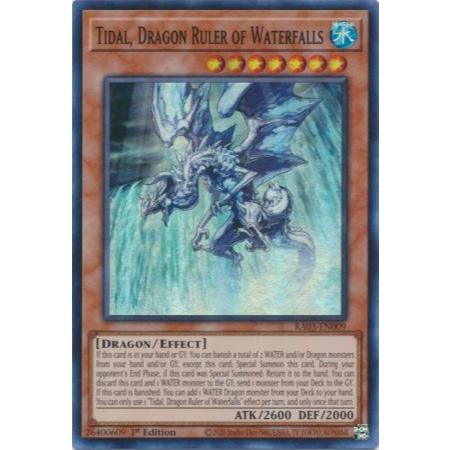 Thẻ bài Yugioh - TCG - Tidal, Dragon Ruler of Waterfalls - RA03-EN009 ...