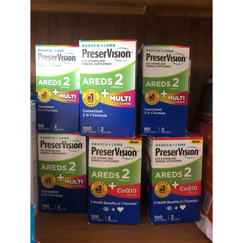 VIÊN UỐNG BỔ MẮT PRESERVISION AREDS 2 hàng Mỹ | Shopee Việt Nam