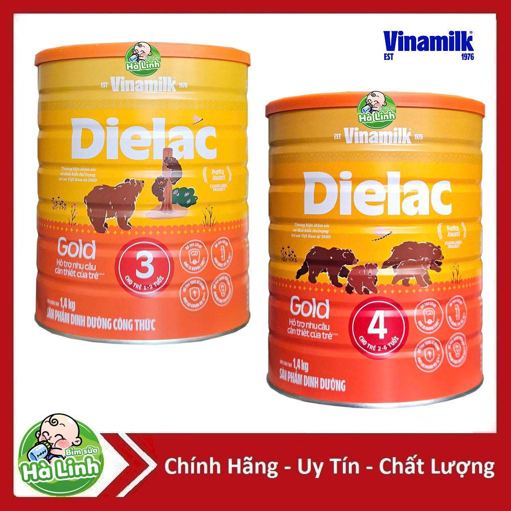 [Mẫu mới] Sữa Dielac Alpha Gold 3,4 Sữa Non Loại 1,4kg....... | Shopee ...