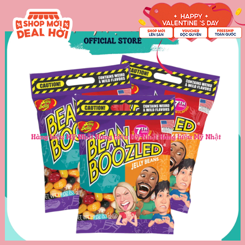 Kẹo thối Bean Boozled gói 54G ver 7th | Shopee Việt Nam