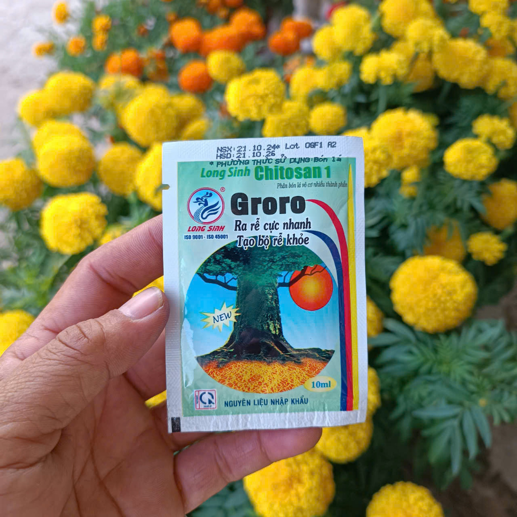 GRORO GÓI 10ML - RA RỄ CỰC MẠNH, TẠO BỘ RỄ KHỎE | Shopee Việt Nam