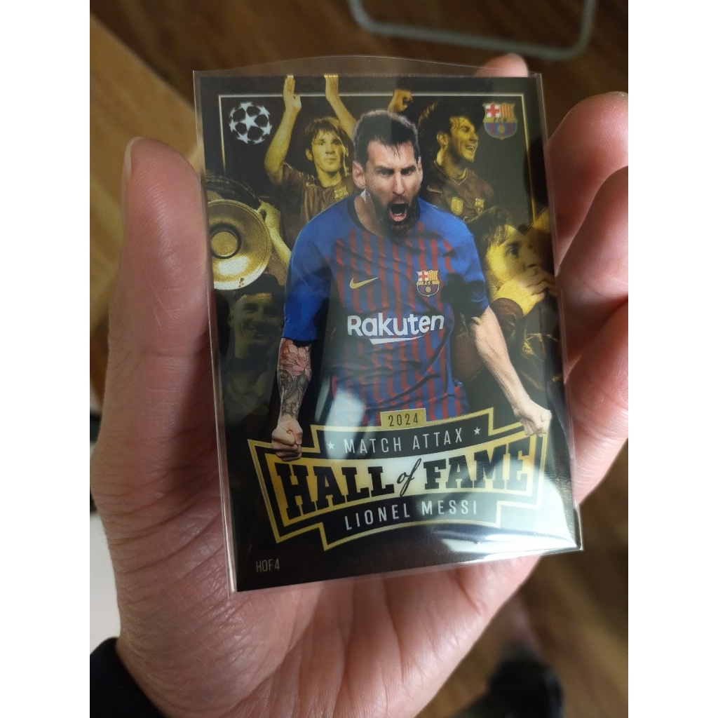 Thẻ Bóng Đá Topps Match Attax 24/25 HALL OF FAME Messi - Lionel Messi ...