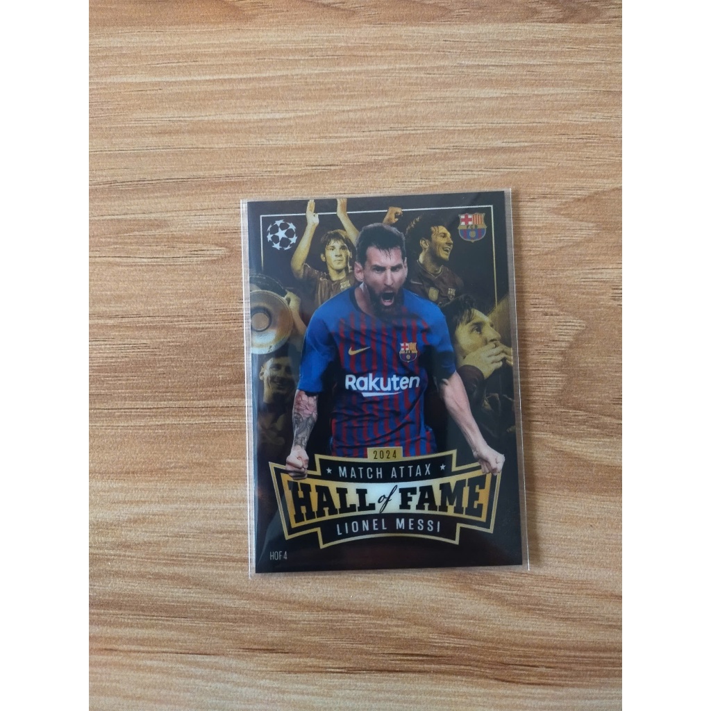 Thẻ Bóng Đá Topps Match Attax 24/25 HALL OF FAME Messi - Lionel Messi ...