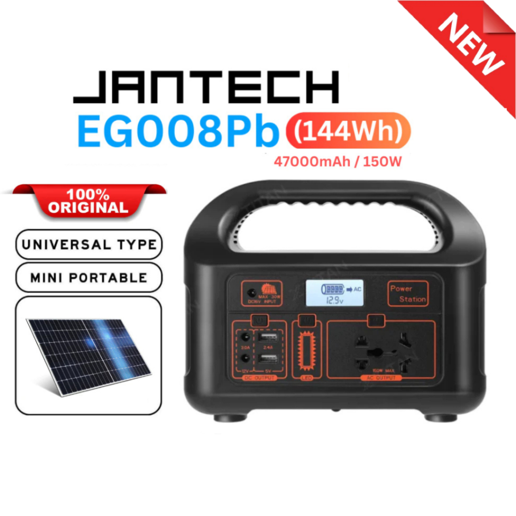 Jantech Trạm điện di động Ngân hàng điện đa chức năng Trạm năng lượng mặt trời công suất lớn ...