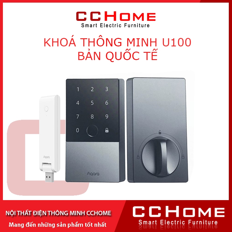 Khoá cửa thông minh Aqara U100 Smart Lock DL-D10D tương thích homekit ...