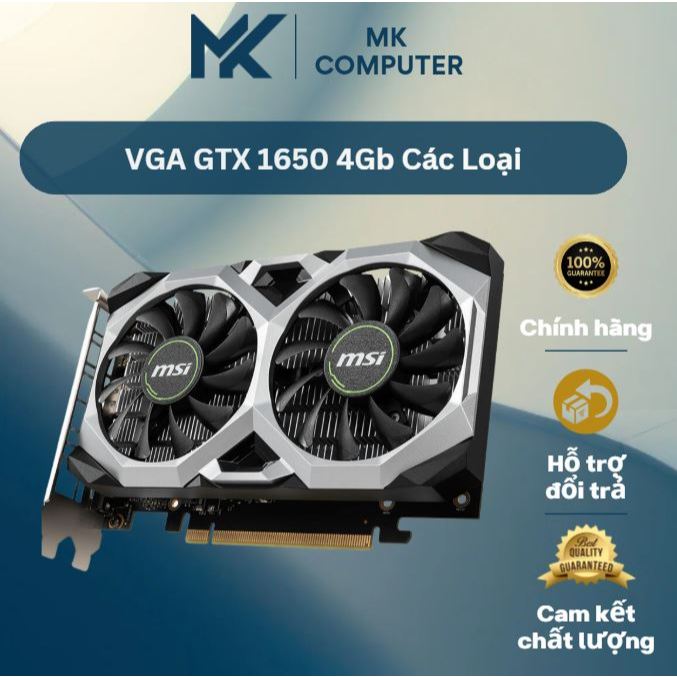 Sale VGA GTX 1650Super, GTX 1650 4GB Hàng đẹp long lanh | Shopee Việt Nam