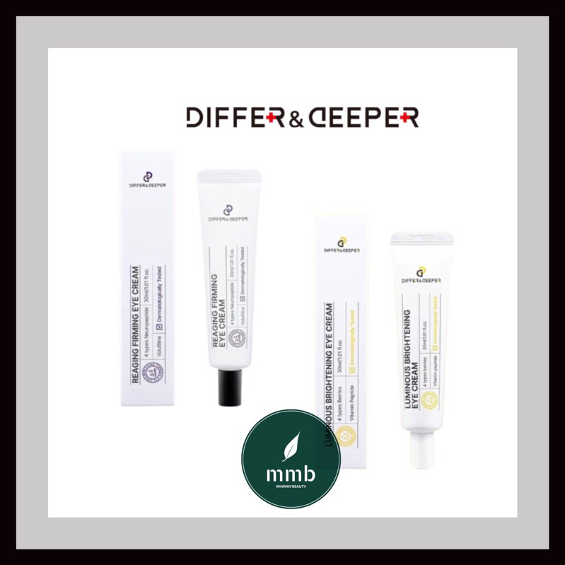 Kem Dưỡng Đa Điểm - LUMINIUS BRIGHTENING/ REAGING FIRMING EYE CREAM DIFFER&DEEPER 30g | Shopee ...