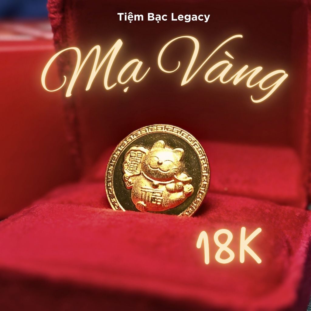 [Mạ Vàng 18k] Đồng Bạc Mèo Thần Tài Bạc s999 - có giấy Kiểm Định | Shopee Việt Nam