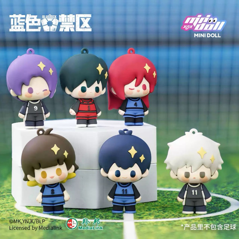 [Có sẵn] Móc khoá (keychain) Nagi/Reo/Rin/Isagi/Chigiri minidoll x ...
