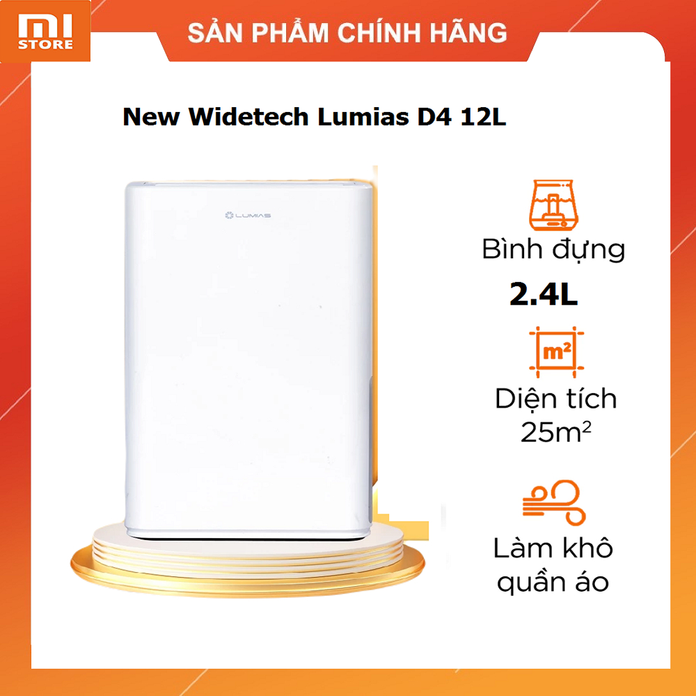 Máy hút ẩm xiaomi New Widetech Lumias D4 12L / Lumias D4 Plus 20L / Lumias D4 Pro 30L | Shopee ...