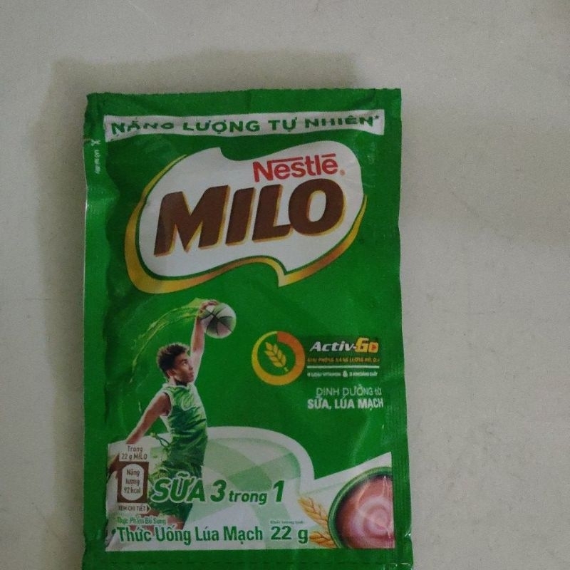 +1gói X 22gram)Sữa Bột Milo Dây Cao Cấp Thơm Ngon (DATE MỚI) | Shopee ...