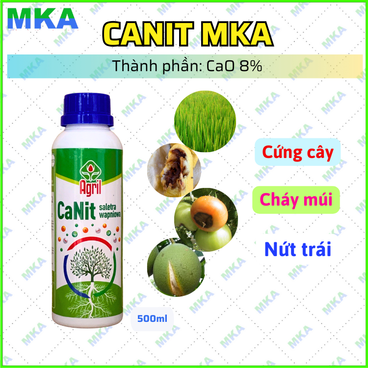 Canit MKA bổ sung canxi nitrat cứng cây hạn chế nứt trái cháy múi - 500ml | Shopee Việt Nam