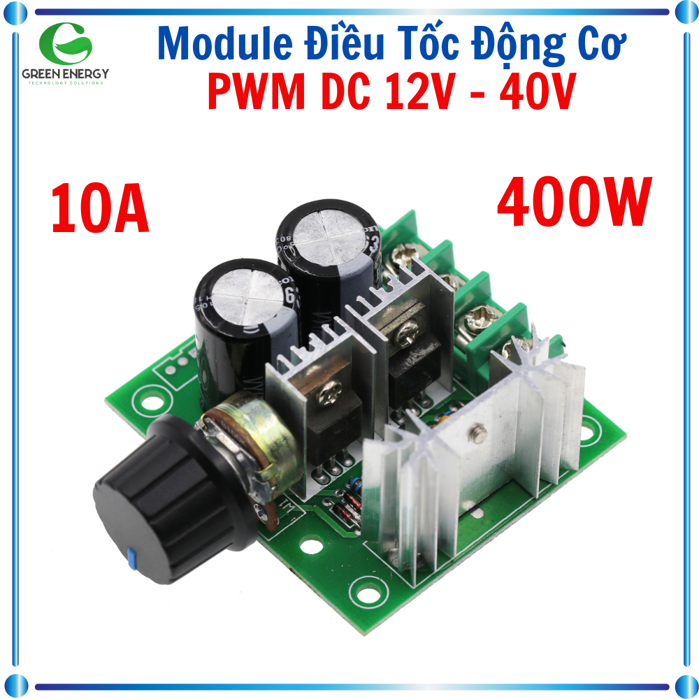 Module Điều Khiển Tốc Độ Động Cơ PWM DC 12V - 40V 10A 400W | Shopee Việt Nam