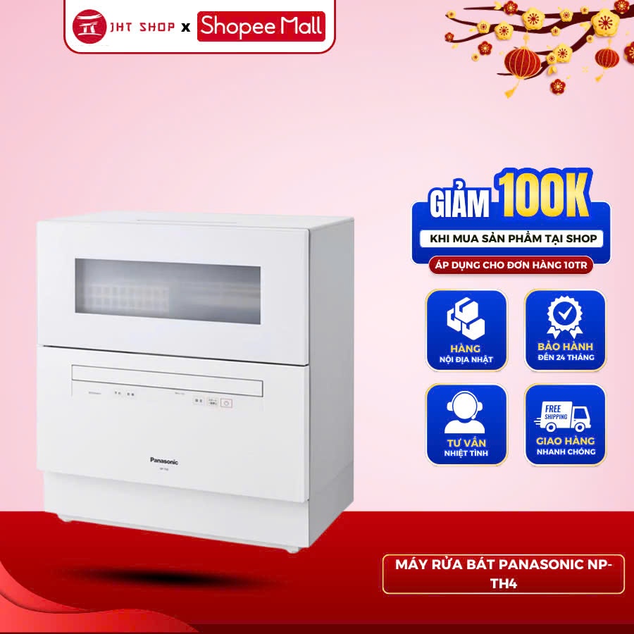 Máy rửa bát JHT SHOP Panasonic NP-TH4 | Shopee Việt Nam
