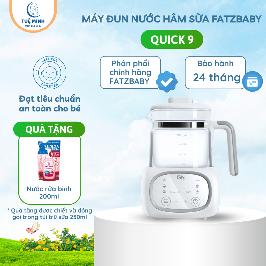 [CHÍNH HÃNG] Máy đun nước pha sữa Fatz Baby Quick 9 FB3526TN dung tích ...
