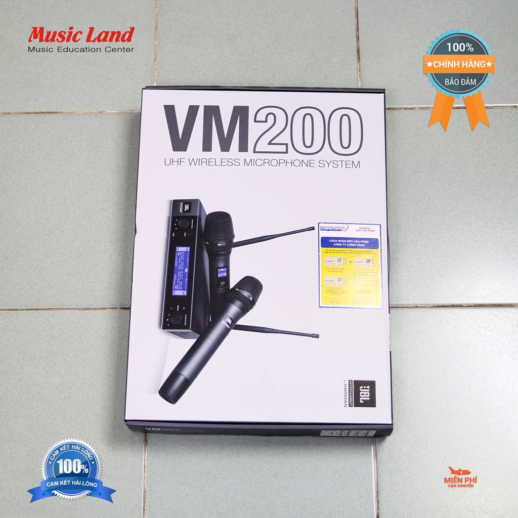 Micro Không Dây JBL VM200 – Chính Hãng | Shopee Việt Nam