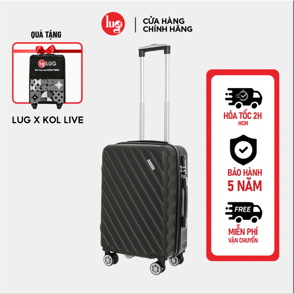 [LUG x KOL LIVE] Vali Kéo LUG SATACO MD24185 - SIZE 20 - Nhựa ABS Hạn ...