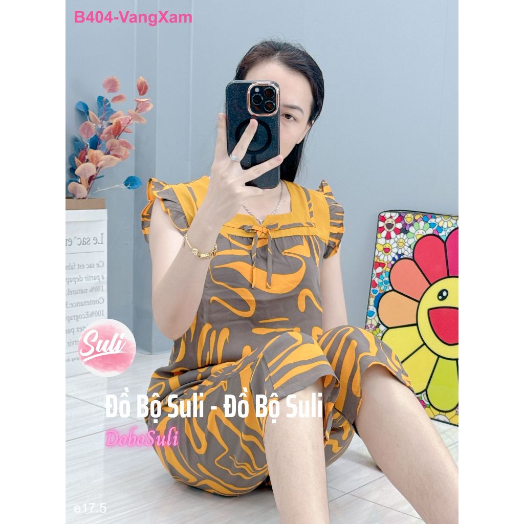 Bộ 9 Tấc Cánh Tiên Lụa Mango 3 Size B404 B365 B361 B214 - Đồ Bộ Suli | Shopee Việt Nam