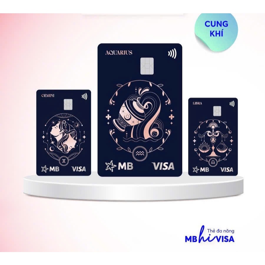 THẺ MB HI COLLECTION - BỘ SƯU TẬP CUNG HOÀNG ĐẠO | Shopee Việt Nam