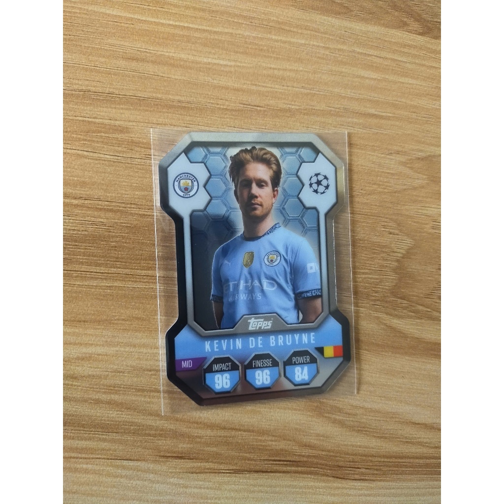 Thẻ Bóng Đá Topps Match Attax 24/25 Shield Kevin De Bruyne - Chrome ...