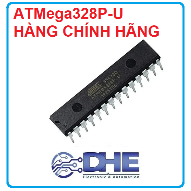 ATMega328P-U hàng chính hãng ( hỗ trợ nạp bootloader thay thế mạch Arduino hỏng chip) | Shopee ...