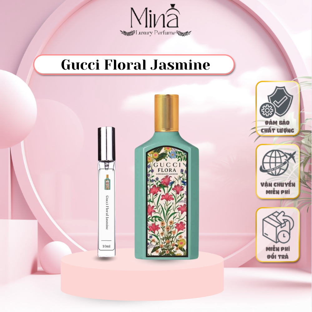 Nước Hoa Nữ Gucci Flora Gorgeous Jasmin EDP Chính Hãng, Nước Hoa Ngọt ...