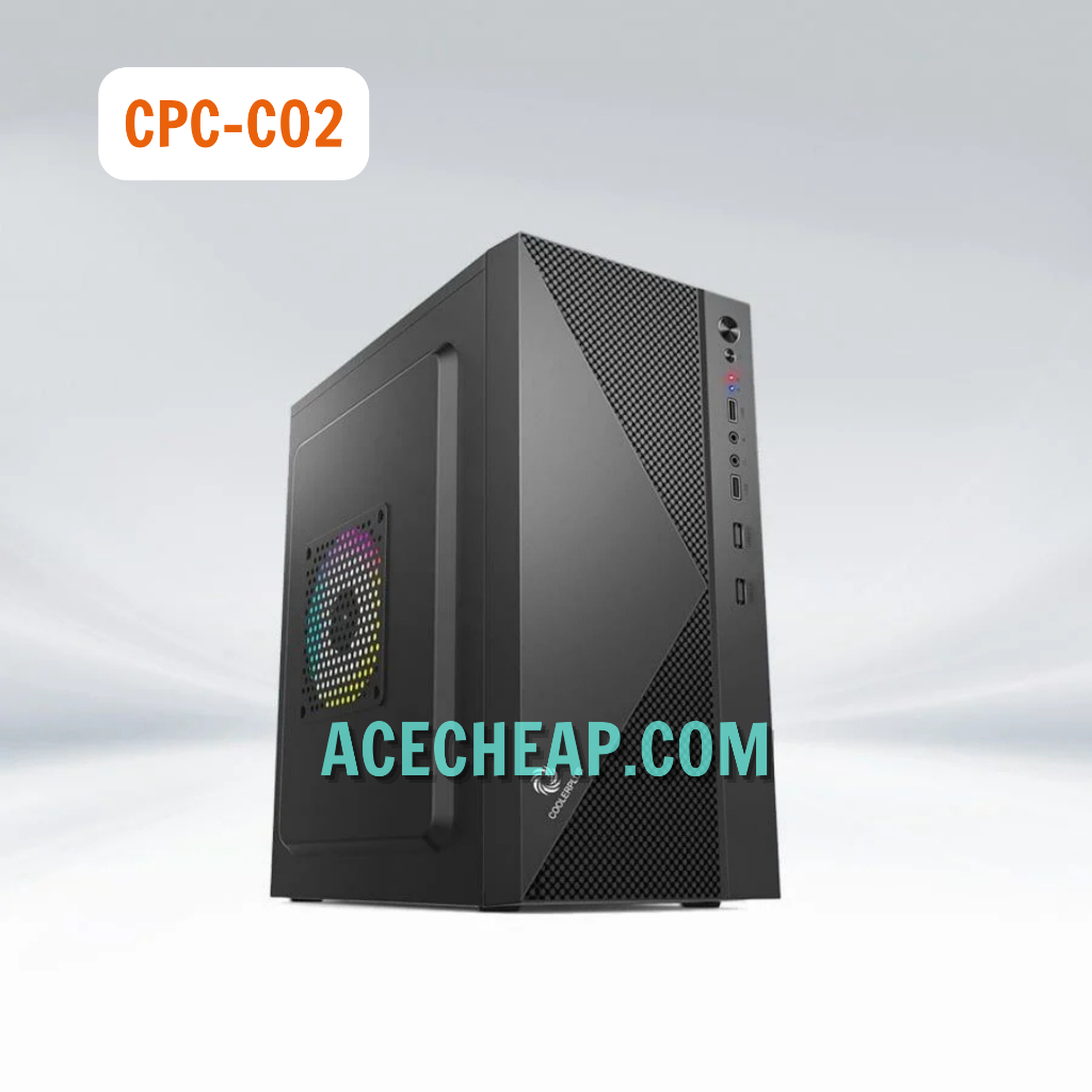 Vỏ case máy tính MATX COOLERPLUS (C02, C07, C07 + 3.0 PORT, C09, AX303 ...