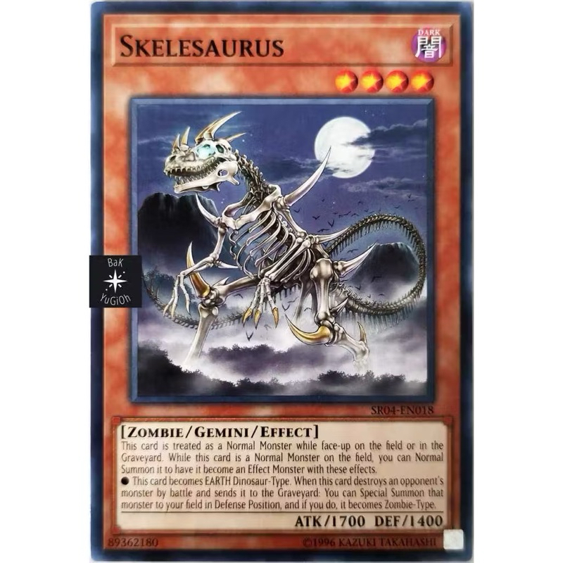 [BaK Yu-Gi-Oh!] [Thẻ Bài Chính Hãng] Skelesaurus |EN| Common | Shopee ...