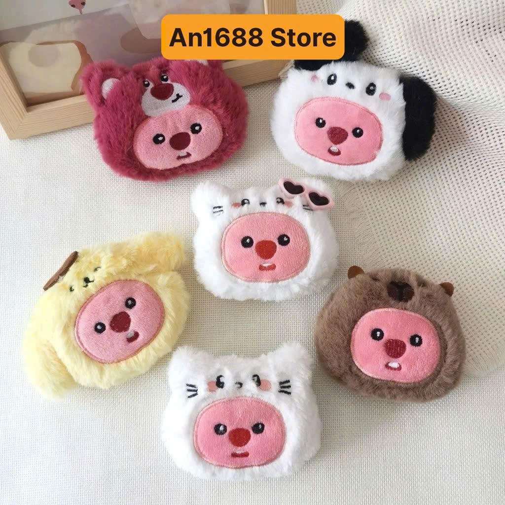 Huy hiệu/ ghim cài áo hình gấu Loopy Kuromi Sarino Lotso, trâm ghim cài ...