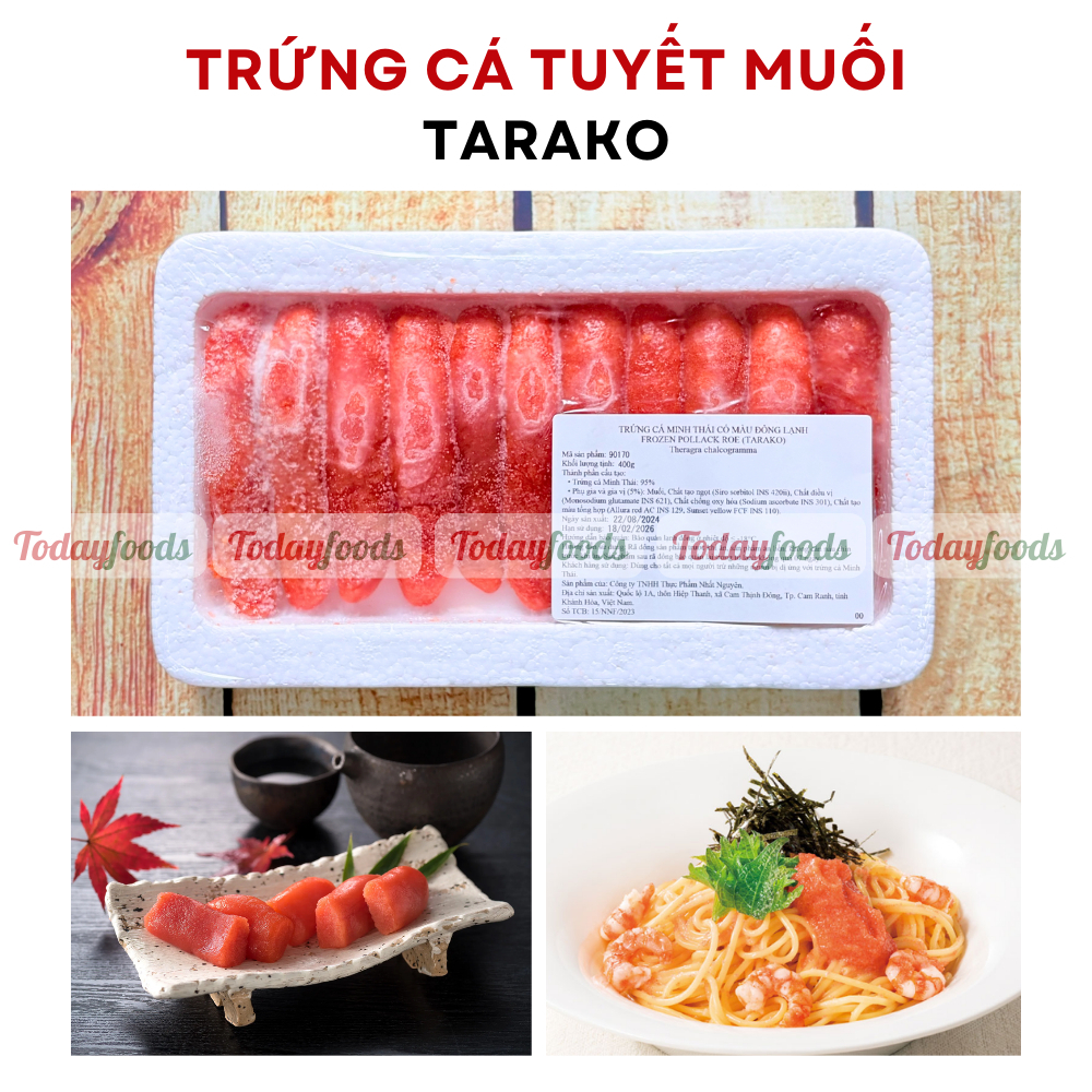 Trứng Cá Tuyết Tarako 400G [Đông Lạnh] | Shopee Việt Nam
