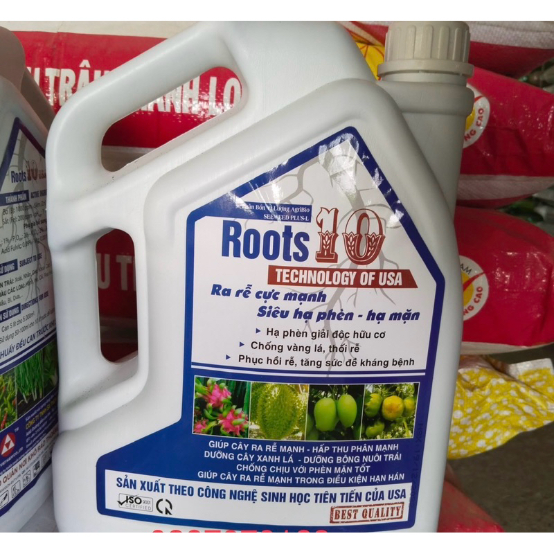 Kích Rễ Roots 10 USA 5L Ra rễ cực mạnh - ( Kích rễ nhanh gấp 3-5 lần ...
