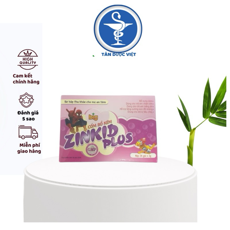 Cốm Zinkid plus - Bổ kẽm zinc cho bé, bổ sung kẽm giúp tăng hệ miễn ...