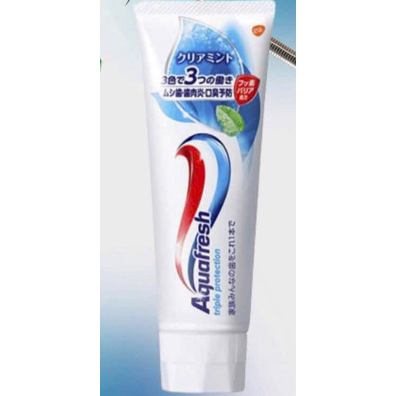 Kem Đánh Răng AquaFresh The Mát Sáng Răng Triple Protection Nhật Bản Tuýp 160g | Shopee Việt Nam
