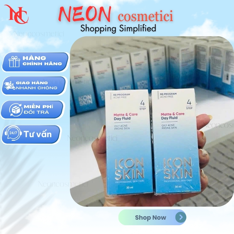 [Chiết] Kem dưỡng ban ngày hỗ trợ kiềm dầu Icon Skin Matte & Care Day ...