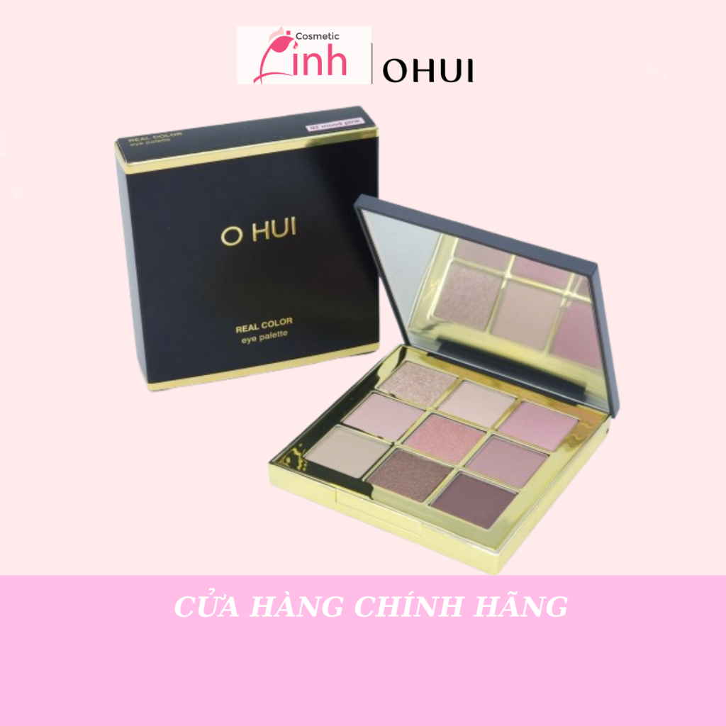 Bảng Phấn Mắt Ohui Real Color Eye Palette 9 màu | Shopee Việt Nam