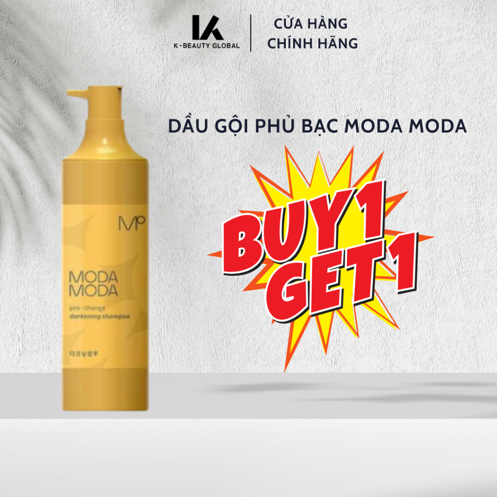 Dầu Gội Phủ Bạc Số 1 Hàn Quốc MODAMODA Pro-Change Darkening Shampoo | Shopee Việt Nam