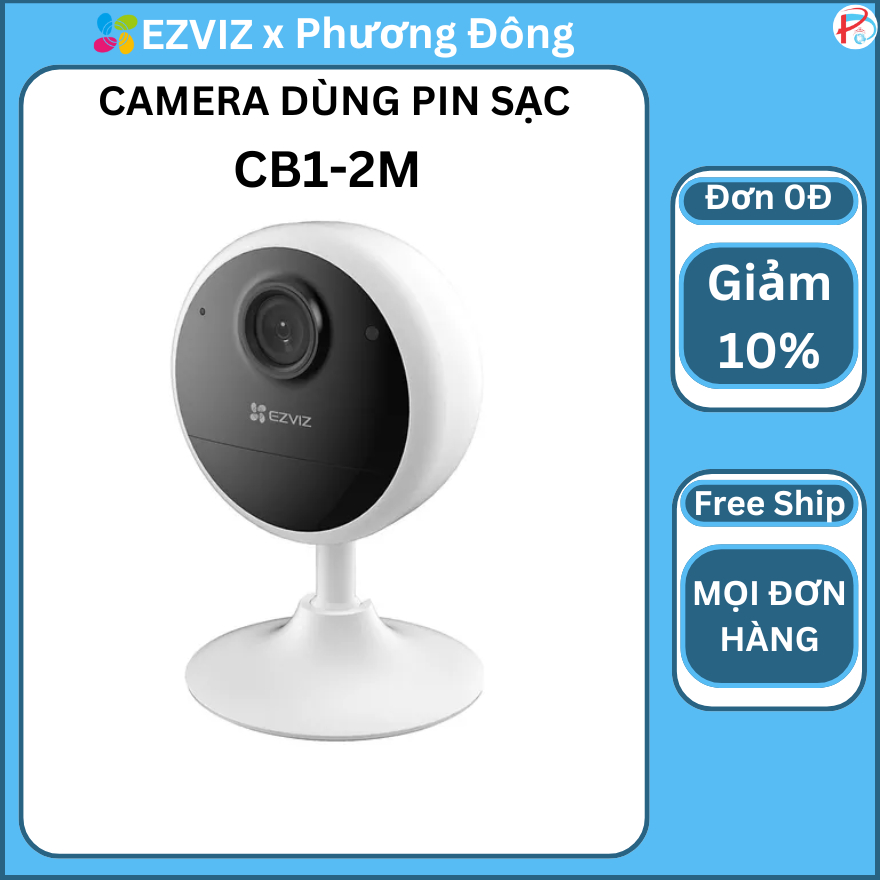 Camera Wifi EZVIZ CB1 2MP Dùng Pin Sạc | Shopee Việt Nam