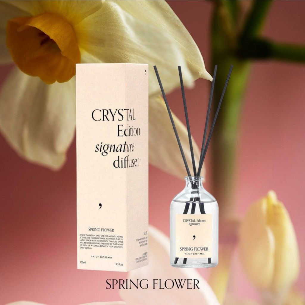 Tinh Dầu Khuếch Tán Hàn Quốc Spring Flower DAILY COMMA 100ml | Shopee ...