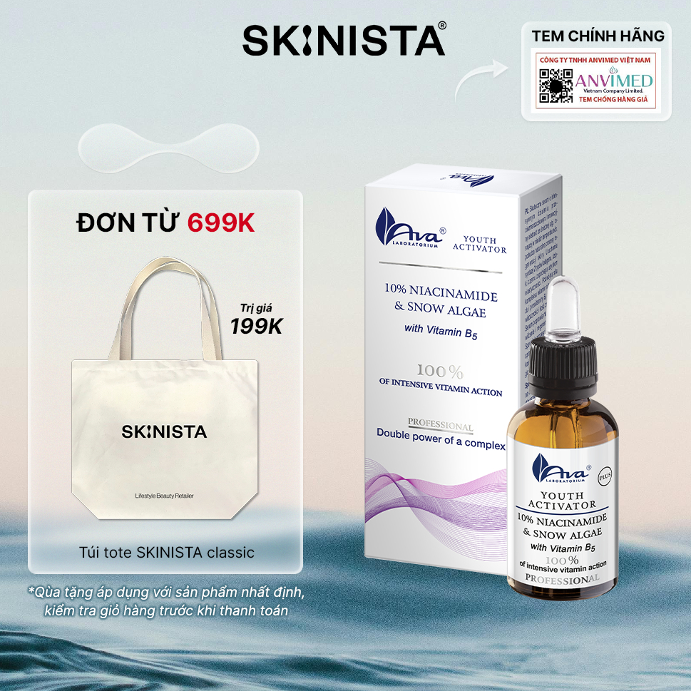 Serum Ava Youth Activator Plus Niacynamide (10% Niacinamide & 1% B5 ...