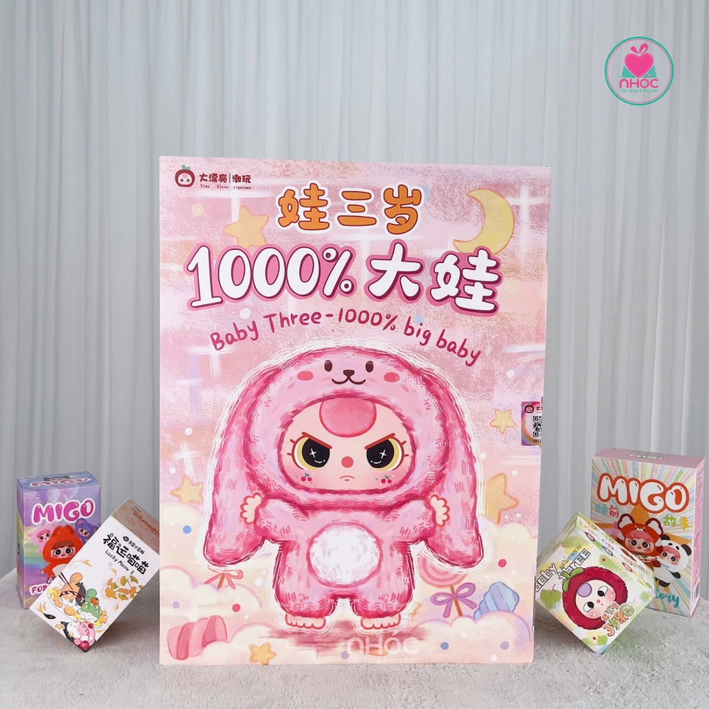 [CHÍNH HÃNG] Baby three 1000% BLINDBOX hàng có sẵn | Shopee Việt Nam