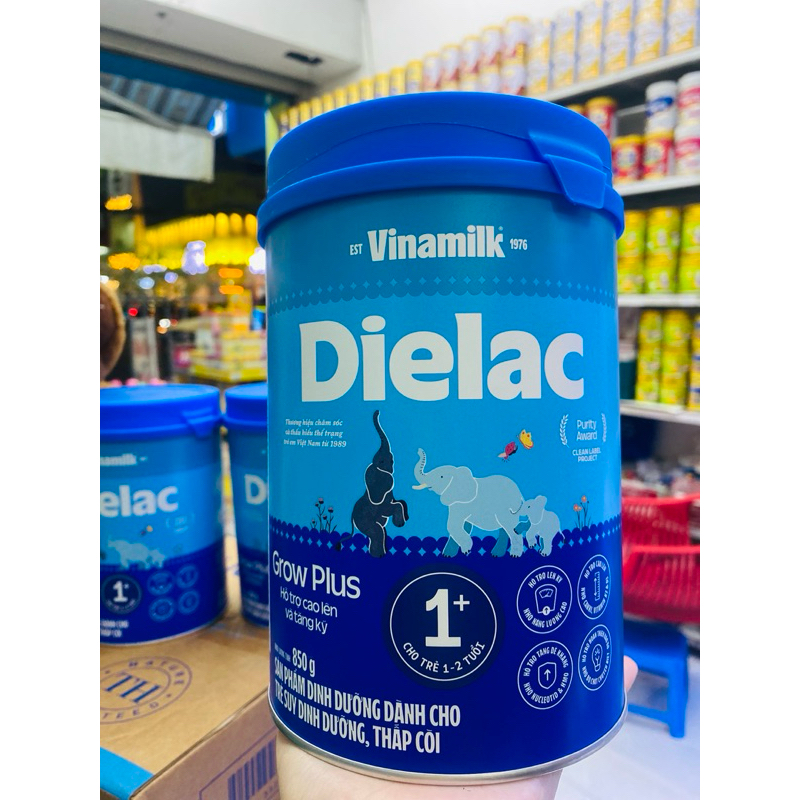 Sữa Non Vinamilk Dielac Grow Plus 1+ HT 850g (Sữa bột cho trẻ từ 1 - 2 tuổi) | Shopee Việt Nam
